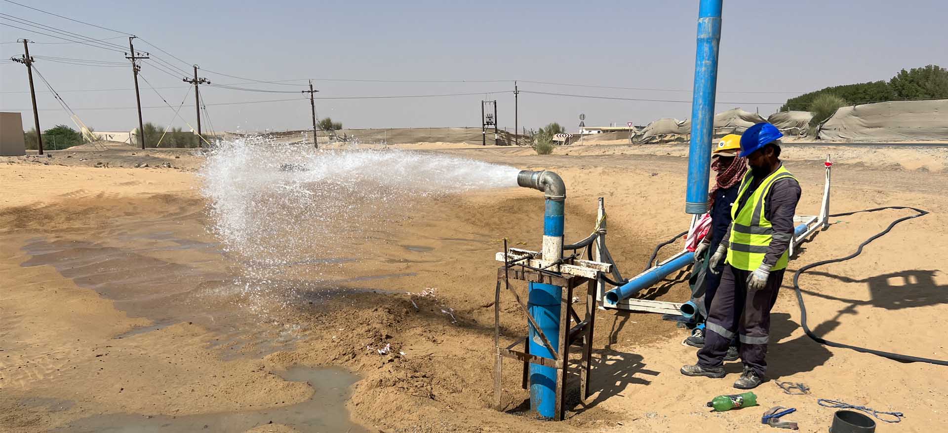 Pipeline Flushing - WJ Groundwater Saudi